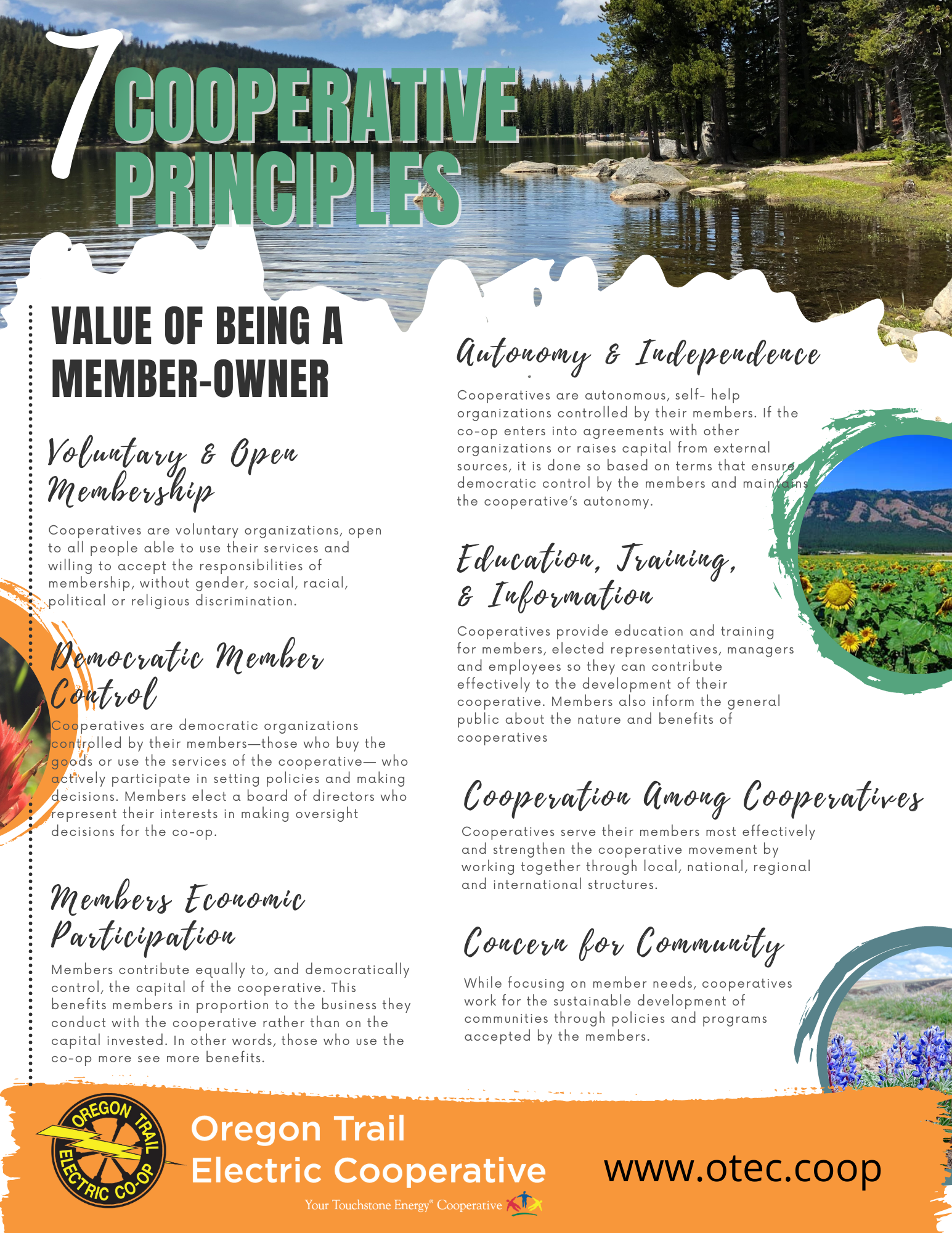 Value of Membership | Oregon Trail Electric Cooperative.